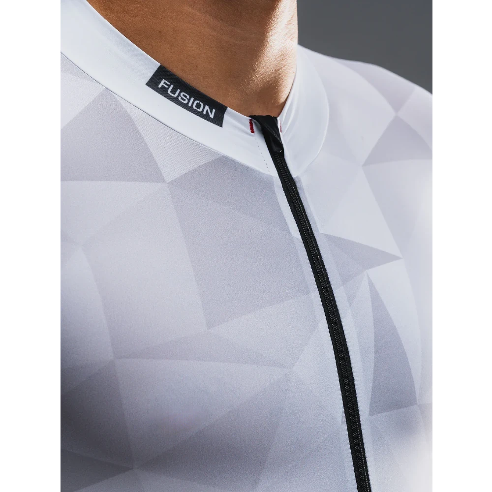 Fusion Tempo Road Race Suit - White/Grey – Endurance Sport